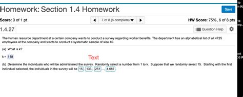 Solved To Y Do Homework Section 1 4 Homework Save Score 0