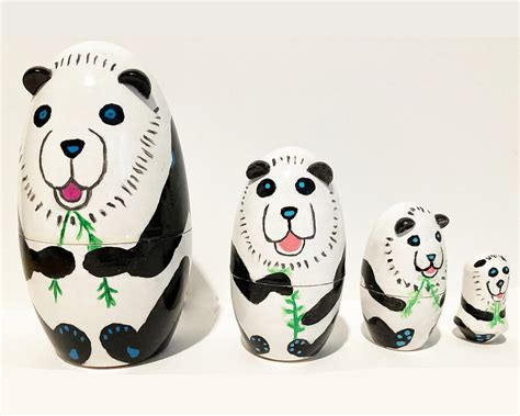 Mr Panda Nested Pandas Painting By Lyman Loveland Fine Art America