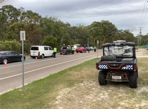 Rainbow Beach Sees Large Scale Roadside Testing For Schoolies Week 2022 Gympie