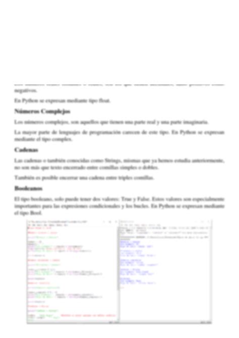 SOLUTION Tipos De Datos En Python Discussion Studypool