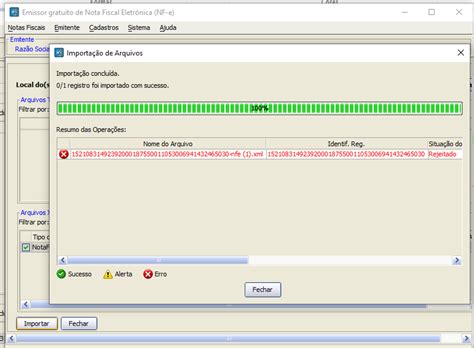 Erro Ao Importar Xml Da Nfe O Conteudo Dp Elemento Nfeproc Não Está
