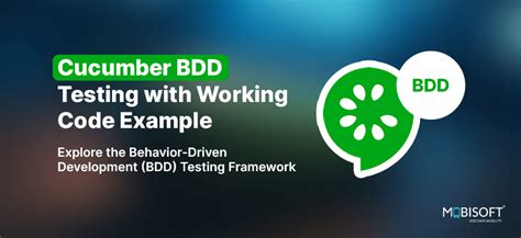 Cucumber Bdd Testing With Code Example Bdd Framework