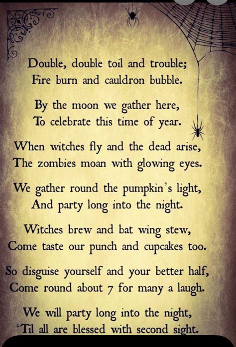 Pin By Jennifer Groeber On Halloween Halloween Poems Vintage