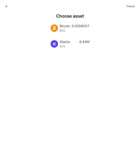 [bitcoin] select asset view too narrow · issue 3105 · leather io