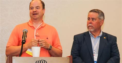 Southern Textile Association Elects Cameron Hamrick President Confers