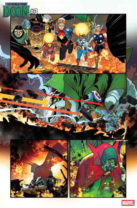 One World Under Doom 3 First Look The Avengers Assembly Some Of The