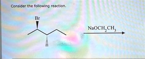 SOLVED: Texts: 1. Draw the alkyl halide in the conformation that is required for an E2 reaction ...