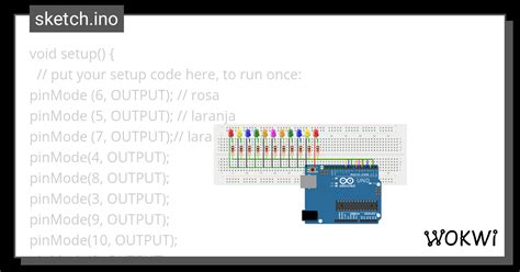 Colors Wokwi Esp32 Stm32 Arduino Simulator