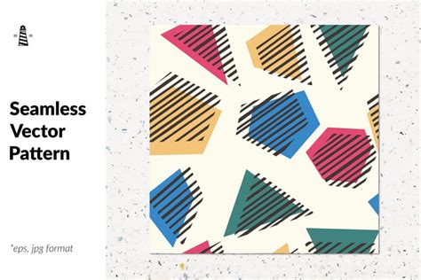 Abstract Shapes Seamless Pattern