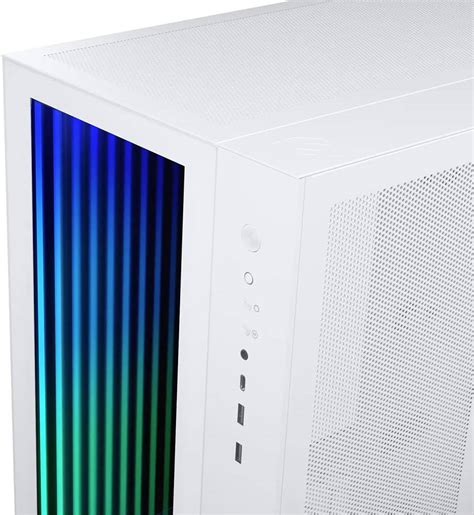MagniumGear NEO Qube 2 Infinity Mirror Mid Tower Case, Steel Chassis ...