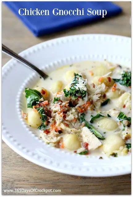 Instant Pot Chicken Gnocchi Soup 365 Days Of Slow Cooking And