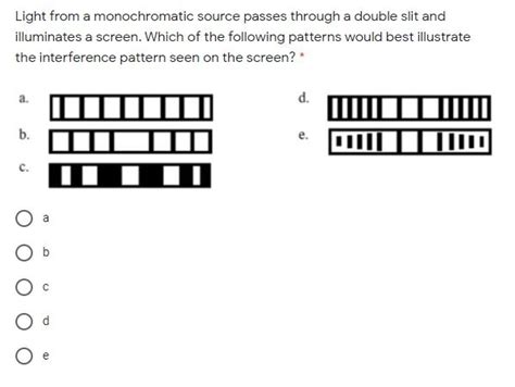 Solved Light From A Monochromatic Source Passes Through A