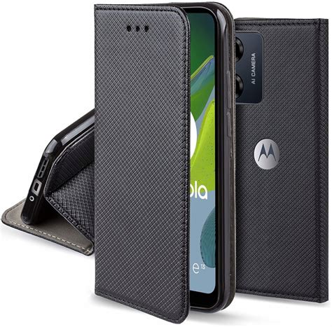 Etui z klapką TeleProtector do Motorola Moto E13 czarny Sklep Opinie Cena w Allegro