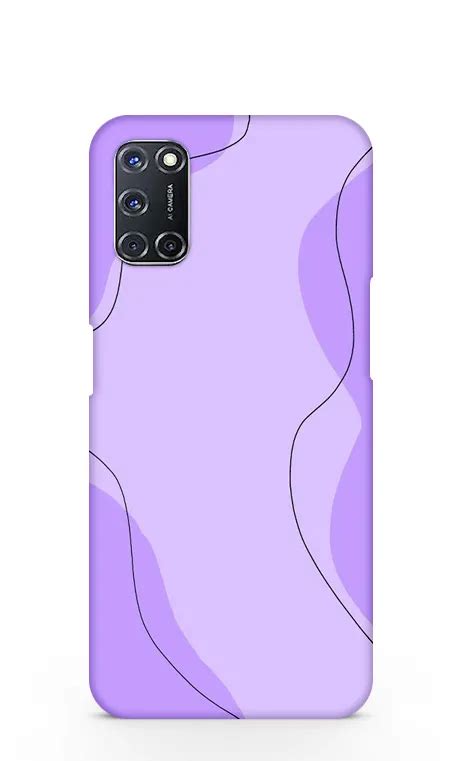 Purple Aesthetic Oppo A Back Cover GOCOVERS Purple Aesthetic Oppo A Back Cover GOCOVERS
