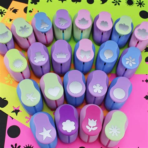 Perfurador De Eva E Papel 25mm Diversos Modelos De Furo Furadores De