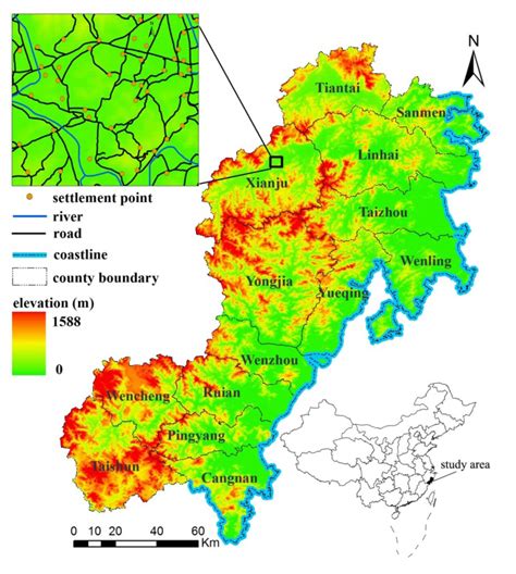 Settlement Patterns Map