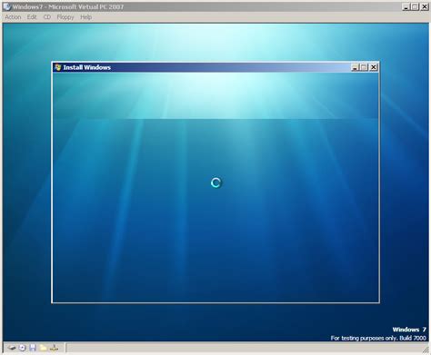 Windows 7 Installation Beta Build 7000 Step By Step Screenshots