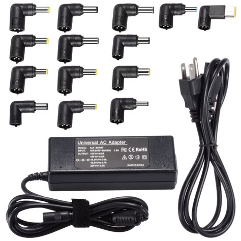 90W Universal Laptop Charger Adapter With 14pcs Plugs For DELL Lenovo Asus Acer Toshiba Gateway