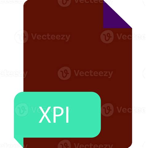 Xpi File Extension Icon Crisp Corners Grey Colors 57325478 Png