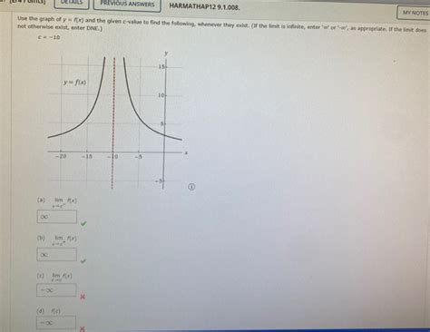 Solved Tutorial Exercise Use Properties Of Limits And