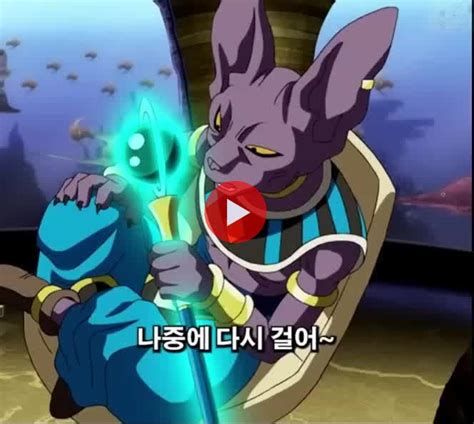 드래곤볼 파괴신 비루스도 쩔쩔매는 전왕의 위엄 포텐 터짐 최신순 에펨코리아