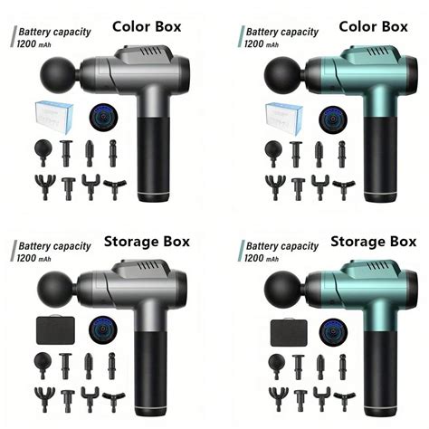 Upgraded Athlete Percussive Muscle Fascia Gun Handheld Deep Tissue Massager Portable Electric