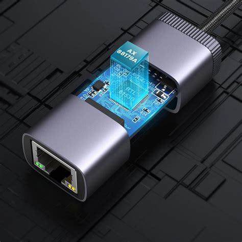 Ugreen Usb C To Rj45 1gbps Ethernet Adapter Gray