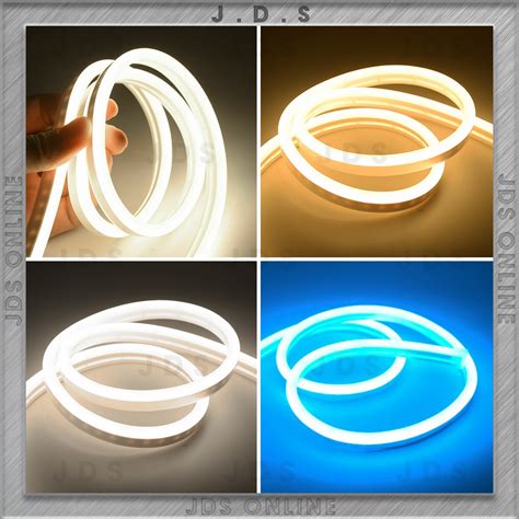 Led Strip Light 220v Ac Waterproof Narrow Neon Light Can Be Cut At