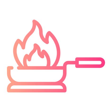 Flambe Generic Gradient Outline Icon