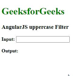 What Are Filters In AngularJS GeeksforGeeks