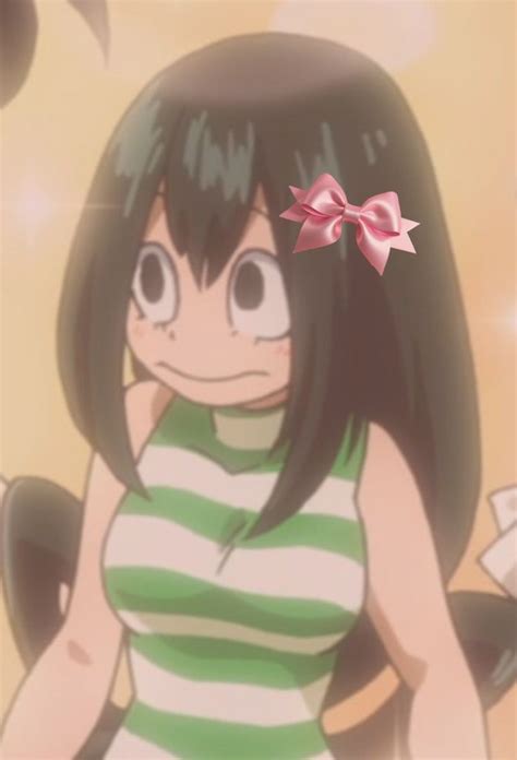 𖤐 Tsuyu Asui Bnha Icon in 2025 Tsuyu asui Aesthetic anime My hero academia tsuyu