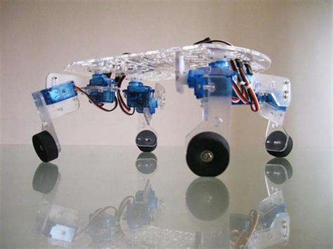 Dgu Quad Bot Chassis Communica Part No Dgu Quad Bot Chassis