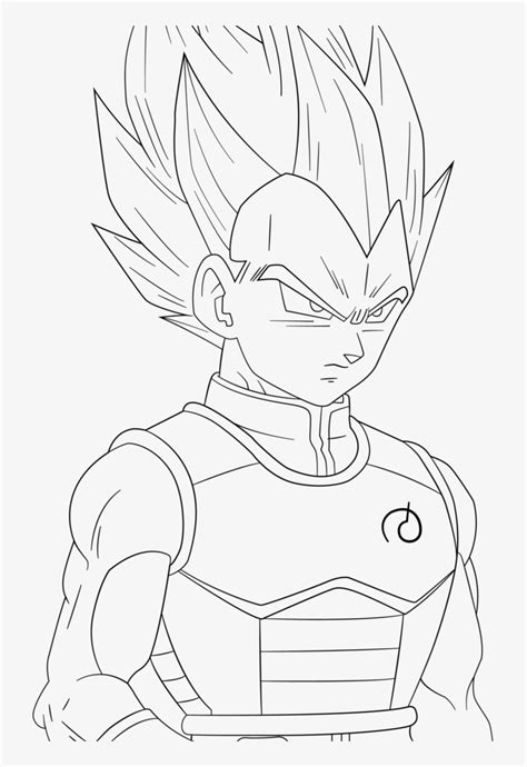 Super Saiyan Vegeta Drawing