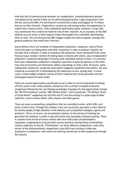 Task 1 Evaluate Scriptwriters Pdf