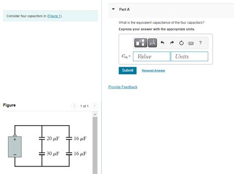 Answered Consider Four Capacitors In Figure 1 Bartleby