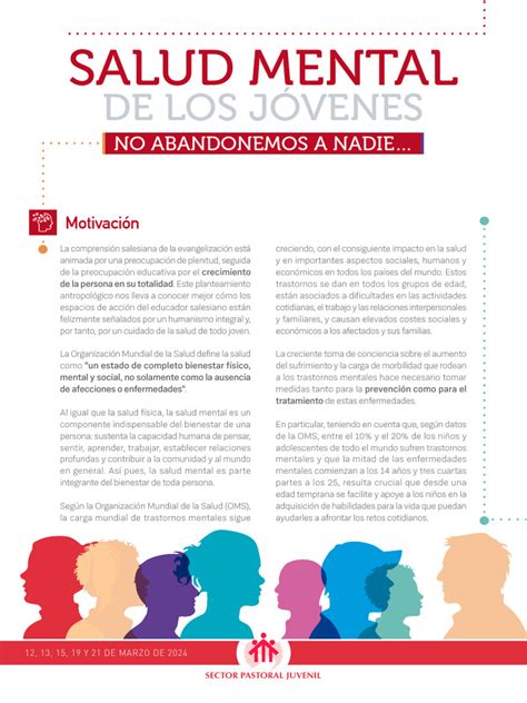 Salud Mental De Los Jóvenes Pdf Salud Mental Sicología