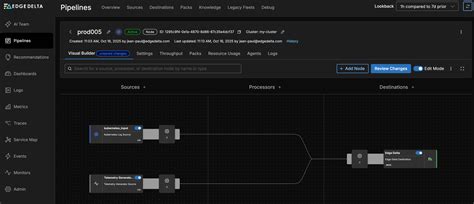 Pipeline Quickstart Add A Telemetry Generator Node Edge Delta