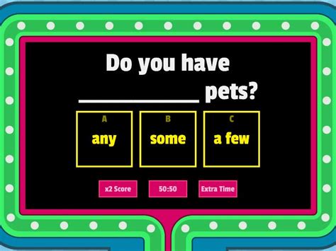 Quantifiers Gameshow Quiz