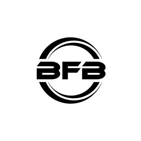Bfb Letter Logo Design In Illustration Vector Logo Calligraphy Designs For Logo Poster