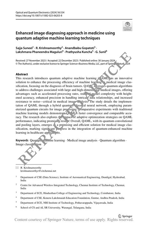 Retracted Article Enhanced Image Diagnosing Approach In Medicine Using