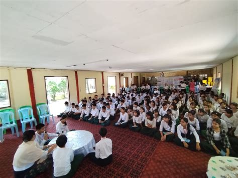 မင်္ဂလာဒုံမြို့နယ် အမှတ် ၁၀ အခြေခံပညာအလယ်တန်းကျောင်းတွင် လူငယ်စကားဝိုင်း ပြုလုပ် Information