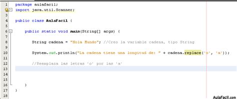 Cadena De Caracteres Java B Sico