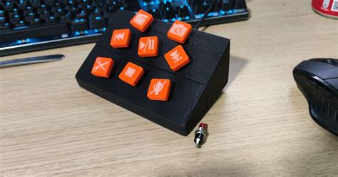 Streamdeck Diy 8 Buttons By Nedeles Download Free Stl Model