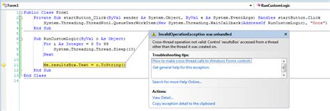 Common Exceptions In NET And How To Resolve Them Experts Exchange