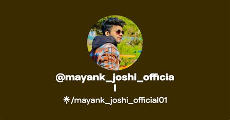 Mayankjoshiofficial01 Latest Videos Instagram Links