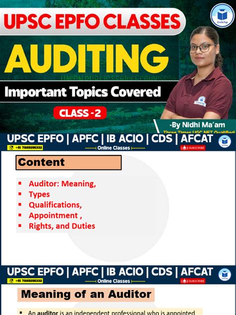 Civiltap Auditing Class 2 Pdf Audit Financial Audit