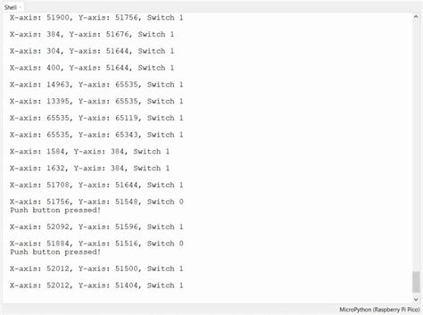 Interface Analog Joystick Module With Raspberry Pi Pico