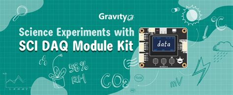 Gravity Science Data Acquisition Module Kit Zestaw Edukacyjny Z