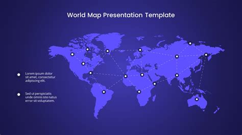 World Map Powerpoint Template