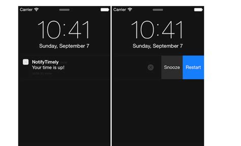 Swift Ios Notification Only Showing Cross Button Not Showing